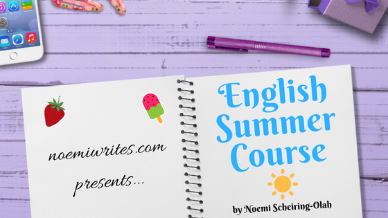 English Summer Course – short story – Noémi Writes